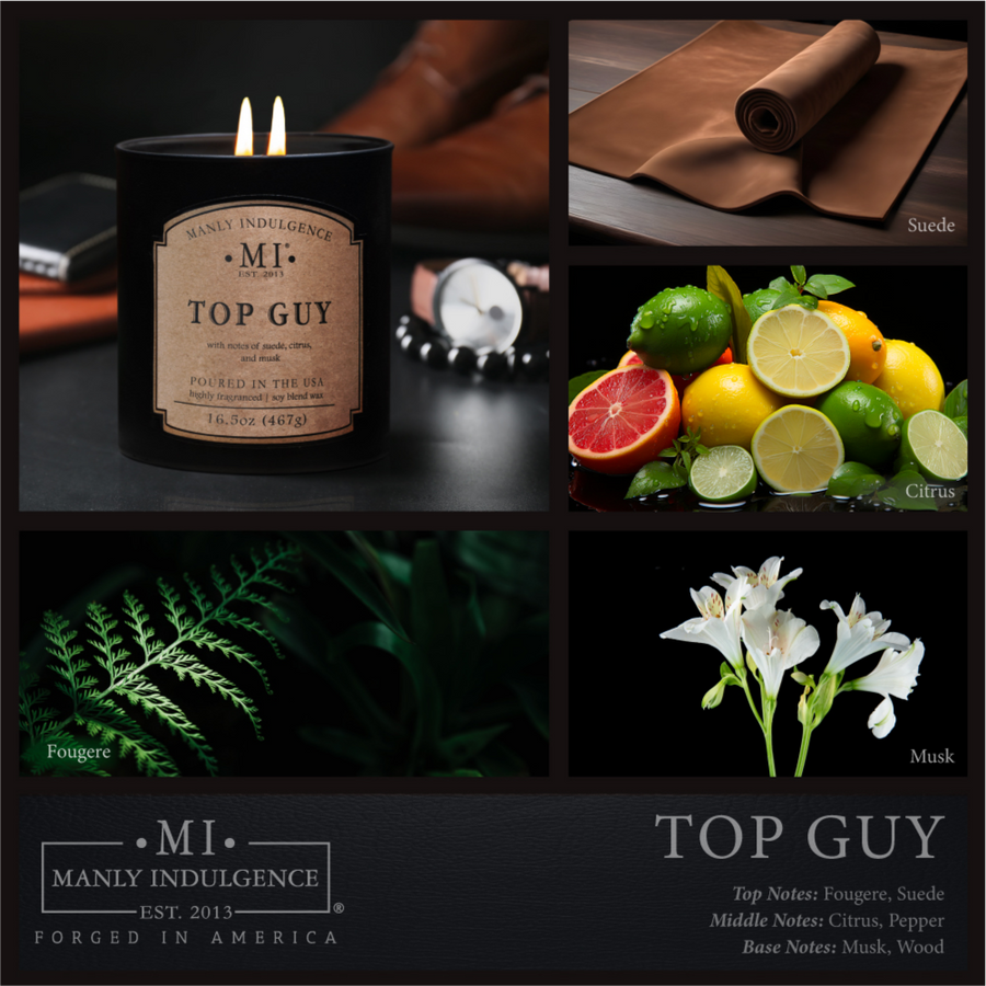 Manly Indulgence Scented Candles – Manly Indulgence Candles