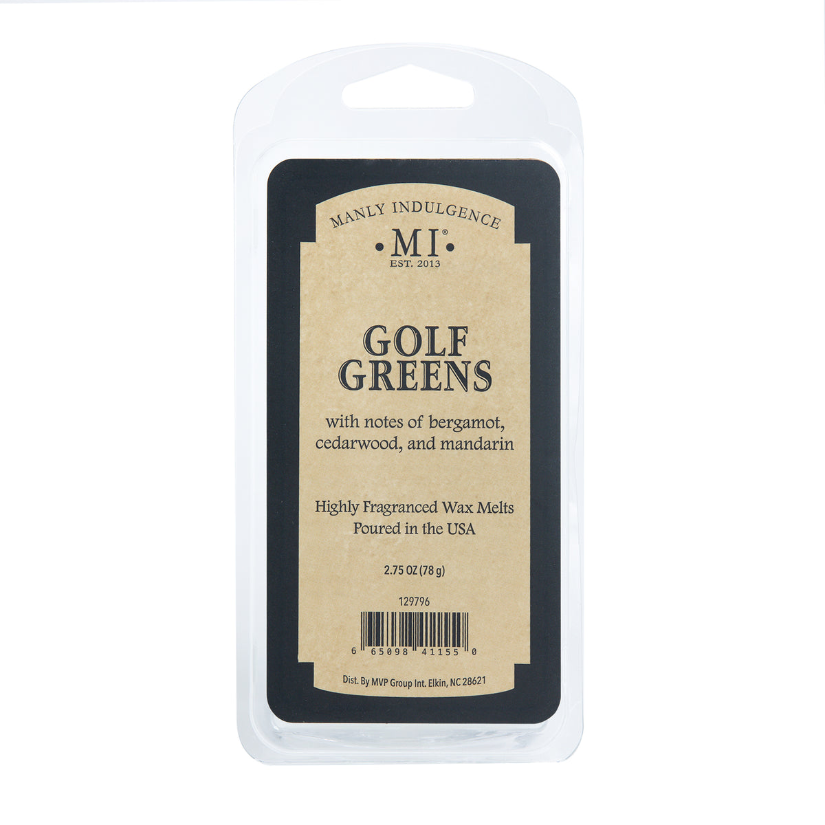 Golf Greens, Wax Melts, 2.75 oz – Manly Indulgence Candles
