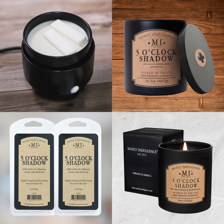 Manly Indulgence - Masculine Scented Candles and Wax Melts – Manly ...