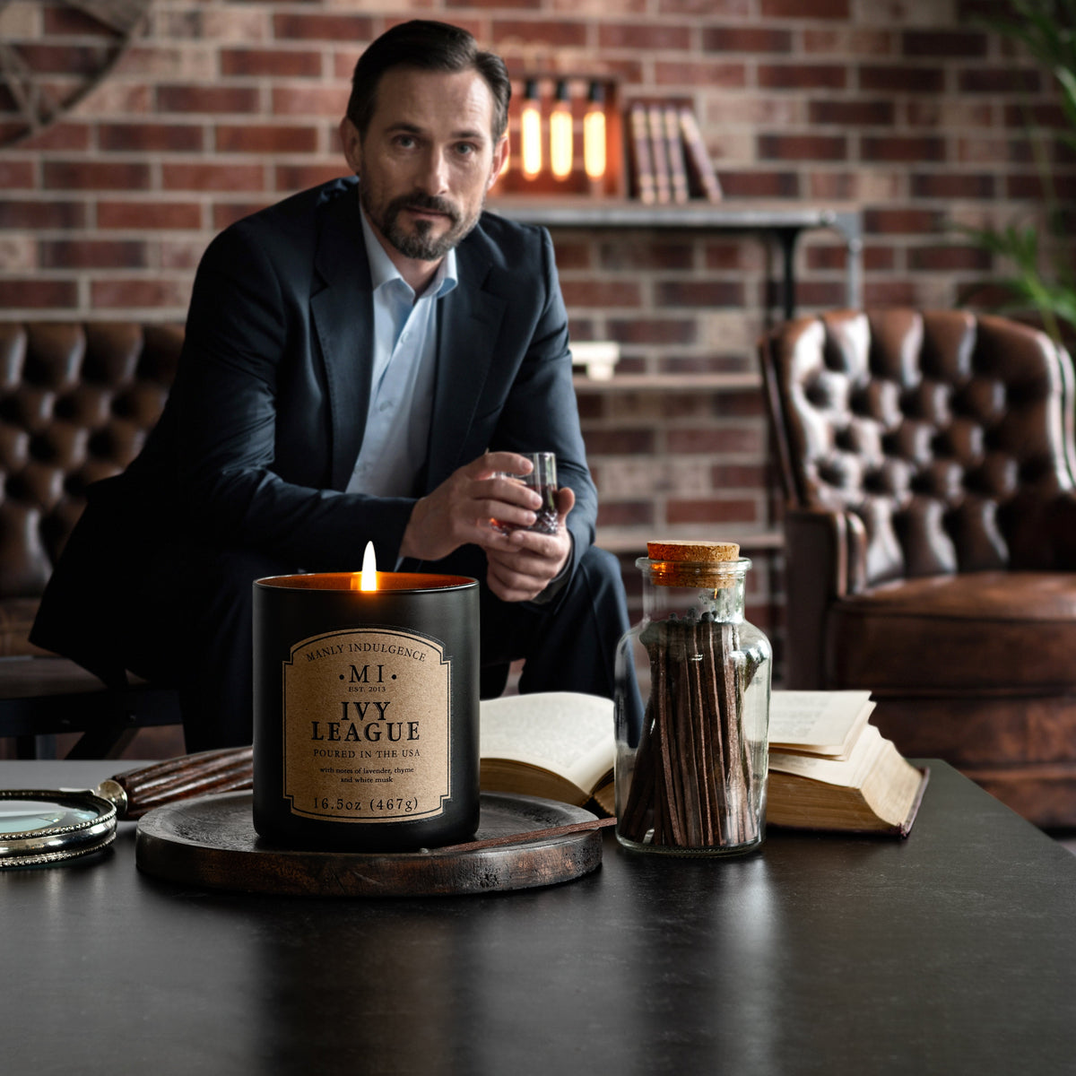 Manly Indulgence - Masculine Scented Candles and Wax Melts – Manly ...