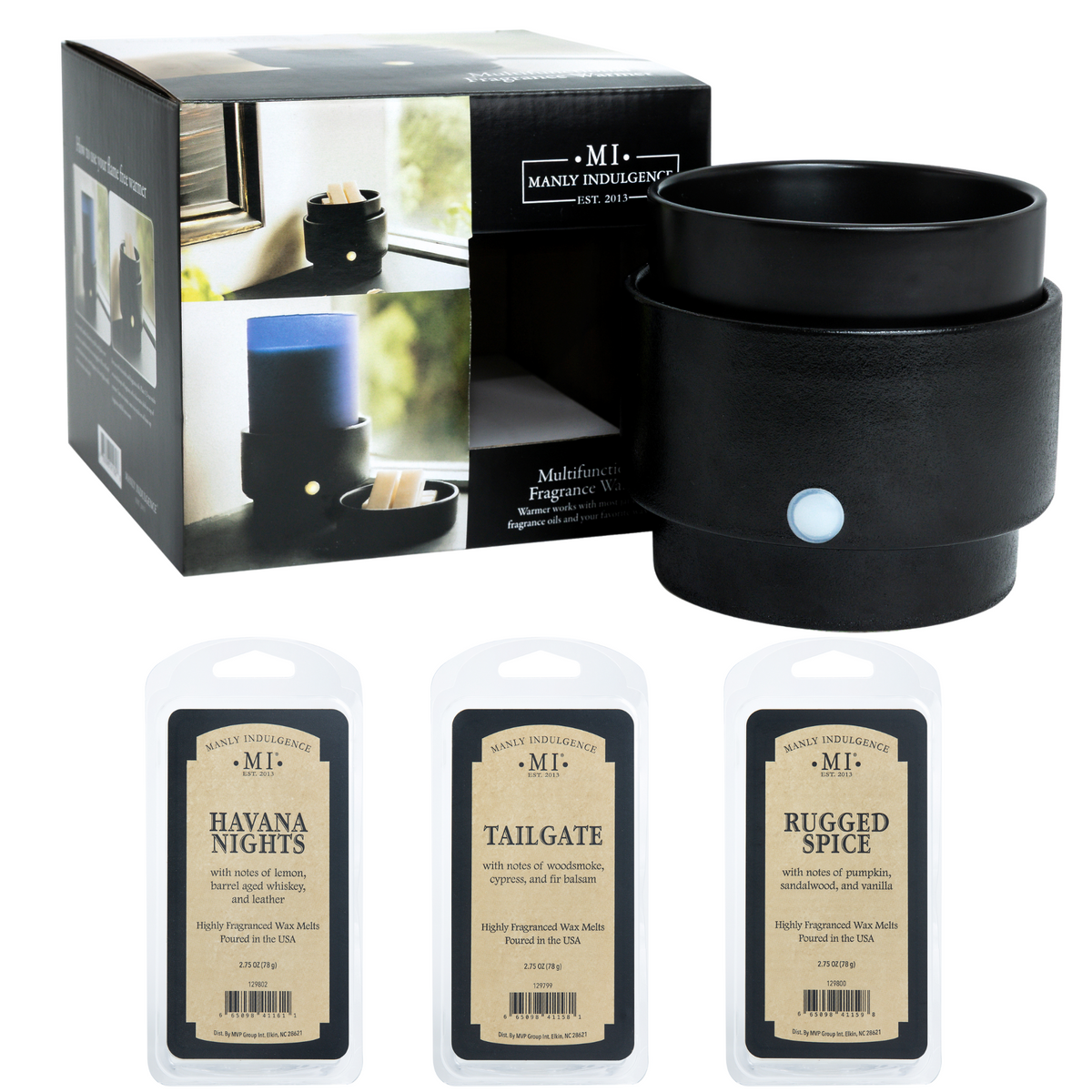 Wax Melts & Warmer Fall Scents Bundle – Manly Indulgence Candles